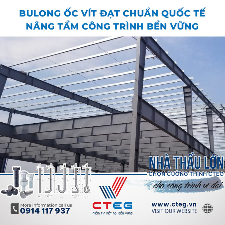Gia Công Bulong Neo M24 Theo Yêu Cầu Dự Án Nhà Thép